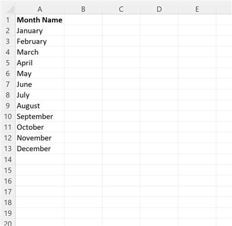 Excel How To Convert Month Name To Number