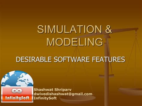 Desirable Software Features Simulation And Modeling Pptx