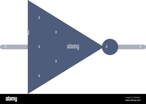 Not Gate Icon Vector Image Suitable For Mobile Application Web Application And Print Media