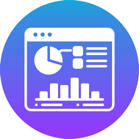 Data Visualization Generic Gradient Fill Icon