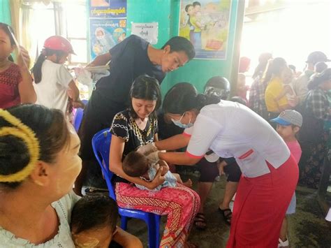 ကြံခင်းမြို့တွင် မွေးစမှ၁နှစ်ခွဲအထိ ကလေးငယ်များနှင့် ကိုယ်ဝန်ဆောင