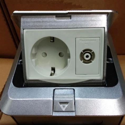 Jual Stop Kontak Lantai Panasonic Floor Socket Panasonic Data Cat 6