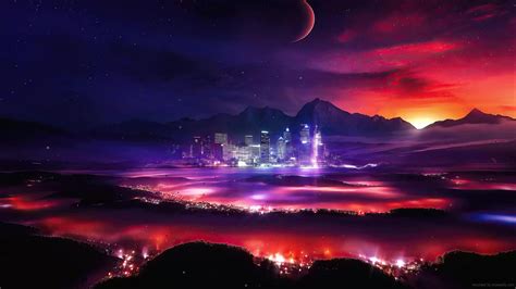 Twilight City Live Wallpaper Moewalls