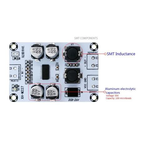 30W Mono Audio Digital Power Amplifier Board TPA3110D2 PBTL Bridge Output Lazada Co Th