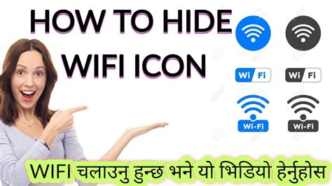How To Hide Wifi Icon From Status Bar In Android Phone Wifi Network Hide YouTube