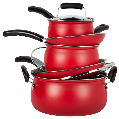 Basic Essentials 8 Piece Carbon Steel Cookware Set Ttu J7449 Ec The
