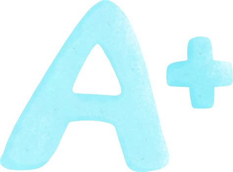 A Plus Letter A Watercolor Letter 53759192 Png