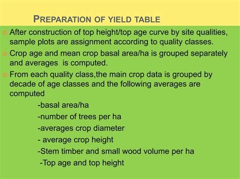 Forest Biometry Pptx
