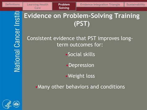 Ppt Sustainability From An Evidence Integration Triangle Perspective Powerpoint Presentation