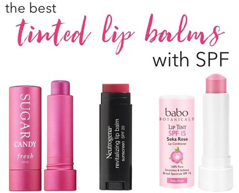 Protect And Perfect Best Tinted Lip Balms With Spf