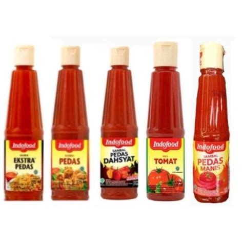 Jual Indofood Sambal Botol 135ml Shopee Indonesia