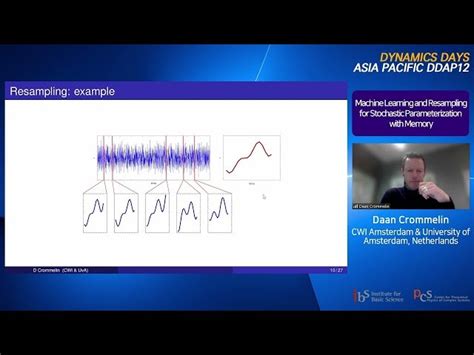 Free Video Machine Learning And Resampling For Stochastic Parameterization With Memory From Pcs