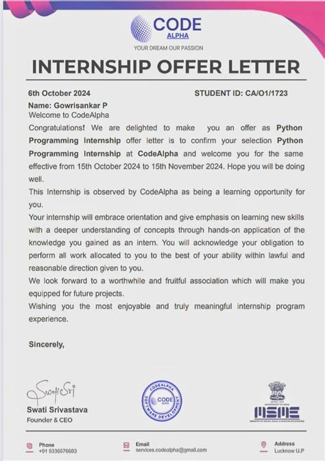 Gowri Sankar On Linkedin Here I Am Glad To Say That I Have Got An Exciting Opportunity To Show My