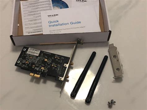 TP Link Archer T6E AC1300 PCIe Wireless Adapter Computers Tech Parts Accessories