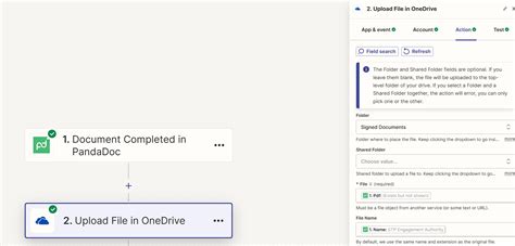 How Do I Correctly Set Up A Zap To Upload A Completed Pandadoc Document