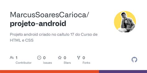 github marcussoarescarioca projeto android projeto android criado no