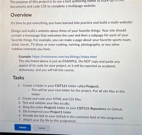 Solved Documents And Code Css To Complete A Multipage
