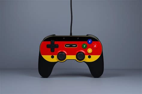 Premium Photo 3d Illustration Joystick Gamepad Game Console Or Game Controller With The Colors
