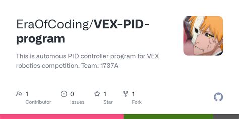Github Eraofcodingvex Pid Program This Is Automous Pid Controller Program For Vex Robotics Github Eraofcodingvex Pid Program This Is Automous Pid Controller Program For Vex Robotics
