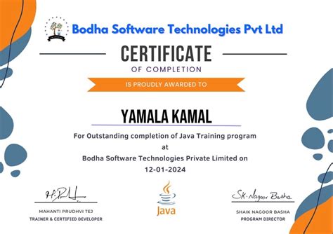 Kamal Yamala Yamala On Linkedin Happy To Share You I Got Another Cirtificate By Completing Java