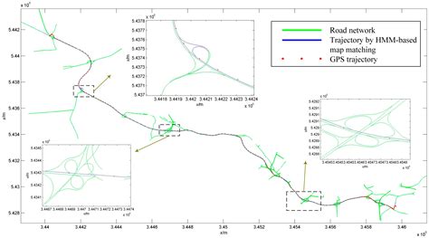 Enhanced Map Matching Algorithm With A Hidden Markov Model For Mobile