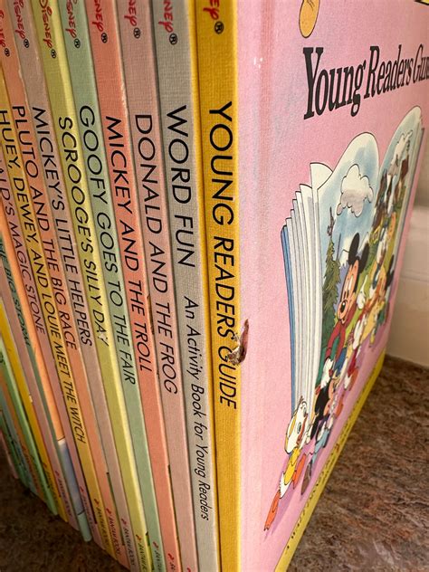 Mickey Mouse Young Readers Library Complete Set Vol 1 19 Etsy