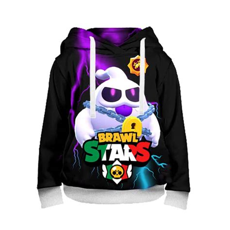 Power Chain Reaction Ghost Squeak Brawl Stars Sweatshirt Brawler Stars