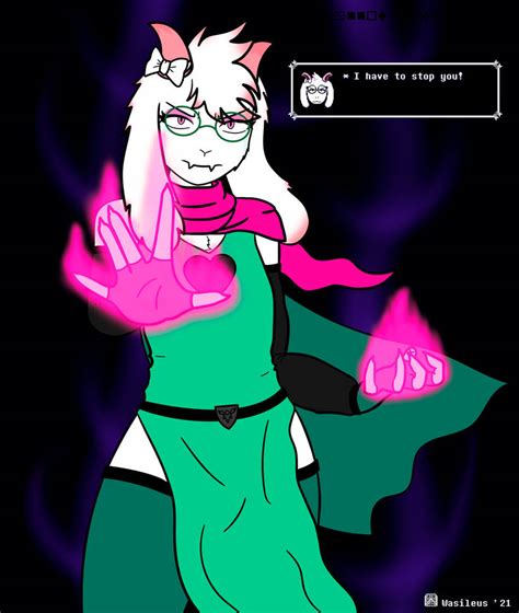 Ralsei Decides To Fight By Weswasi On Deviantart