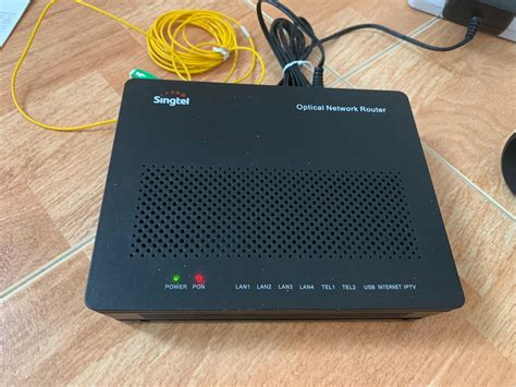 Optical Network Router Singtel Computers Tech Parts Accessories Networking On Carousell
