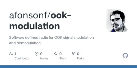 github afonsonf ook modulation software defined radio for ook signal
