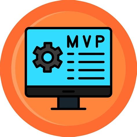 minimum viable product line filled circle 53860302 vector art at vecteezy