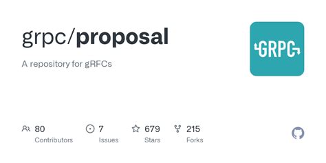 GitHub Grpc Proposal A Repository For GRFCs