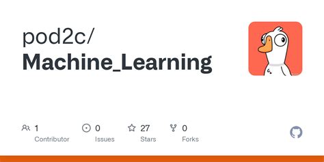 GitHub Pod C Machine Learning