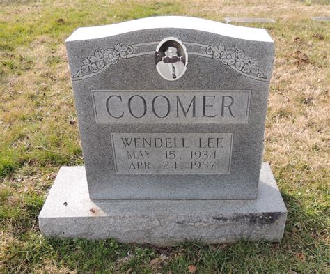 Wendell Lee Coomer Find A Grave Memorial
