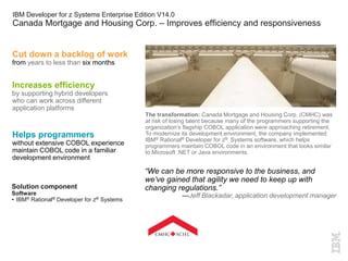 IBM Application Delivery Foundation For Z Systems PPT