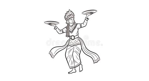 Apsara Drawing