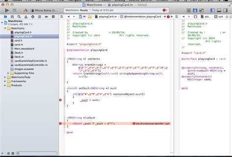 Ios Getting Use Of Undeclared Identifier” When I Add The Getter Why Stack Overflow
