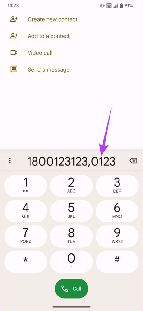 How To Dial An Extension On IPhone And Android Guiding Tech