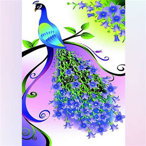 Peacock Diamond Painting Kits 20 Off Today Diy Diamond Paintings