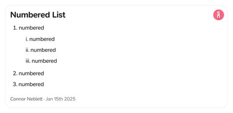 Numbered Lists In Markdown Are Not Displayed As Intended Community
