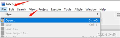 02devc操作的小tips：如何在devc中打开创建好的项目添加已创建好的文件dev C怎么打开已经建好的项目 Csdn博客