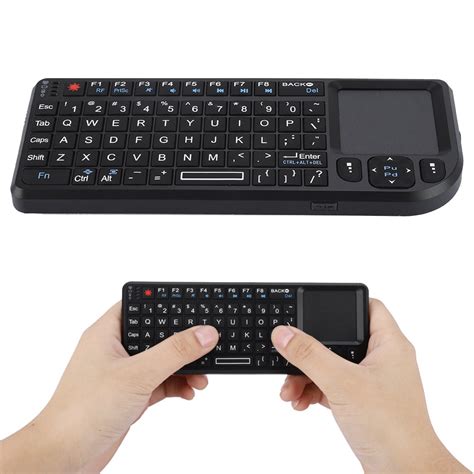 Sonew Wireless Keyboard Ultra Mini Keyboard 2 4ghz Wireless Touchpad Rechargeable Ultra Mini
