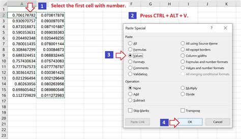 How To Move Decimal Places To Left Or Right In Excel