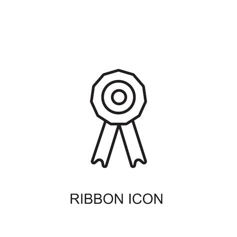 Premium Vector Ribbon Vector Icon Icon