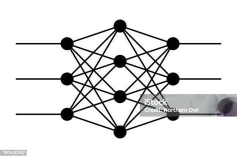 Neural Network Diagram Stock Illustration Download Image Now