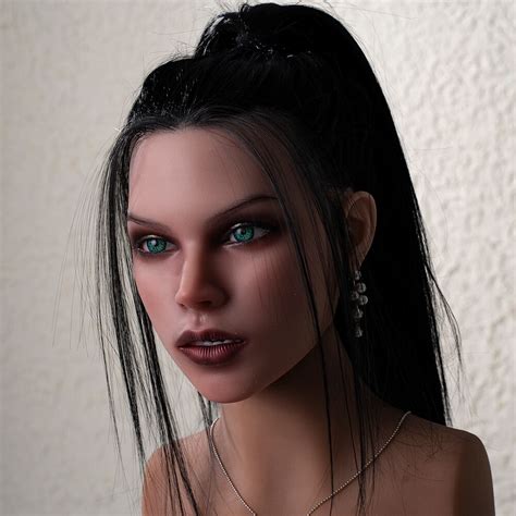 Real Oral Sex Doll Head Movable Jaw Silicone Implanted Hair Masturbator For Men Ebay