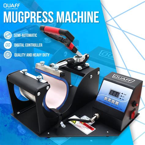 Quaff Heavy Duty Mug Press Machine For Mugs And Sports Jug Digital