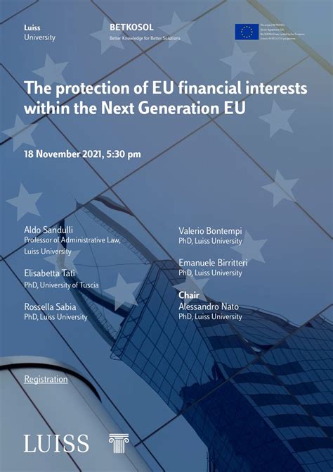 Betkosol Open Day 3 The Protection Of Eu Financial Interests Within The Next Generation Eu