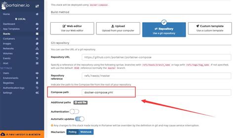 Question 使用portainer Stack 创建完全控制的docker · Issue 8570 · Meterspheremetersphere · Github