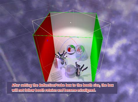 Setting Up Reflection Probe Virtual Market Winter